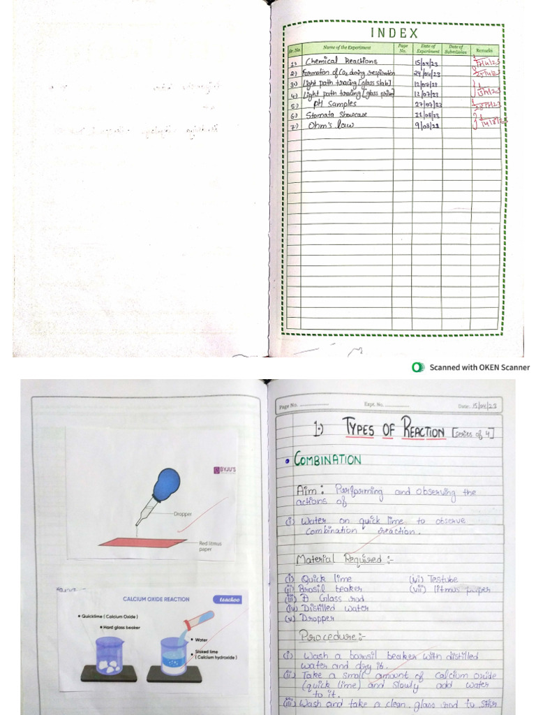 Science Practical Pdf