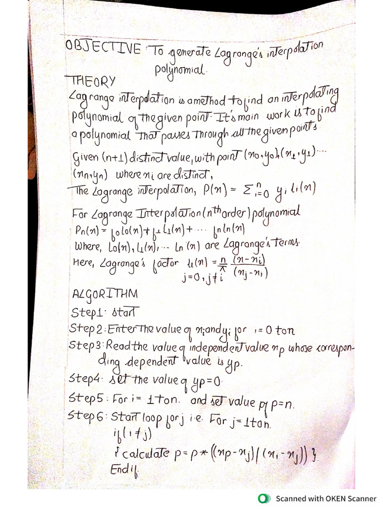 Numerical Method Lab - 1 | PDF Numerical Method Lab - 1 | PDF