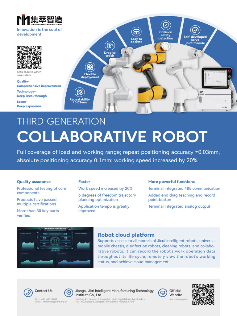 3rd Collaborative Robot Catalog 240120 | PDF | Robot | Robotics