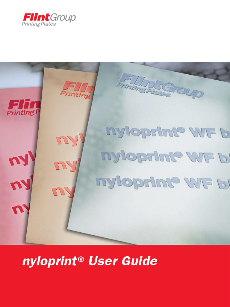 Nyloprint Work Manual | PDF | Printing | Graphic Design