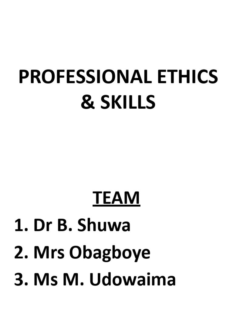 Overview of Professional Ethics in Law | PDF | Lawyer | Alternative ...