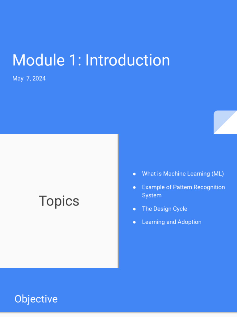 Module 1 Part A | Download Free PDF | Machine Learning | Statistical Classification