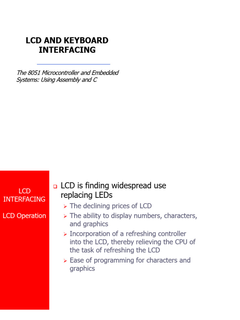 Lecture-5 | Download Free PDF | Input/Output | Liquid Crystal Display