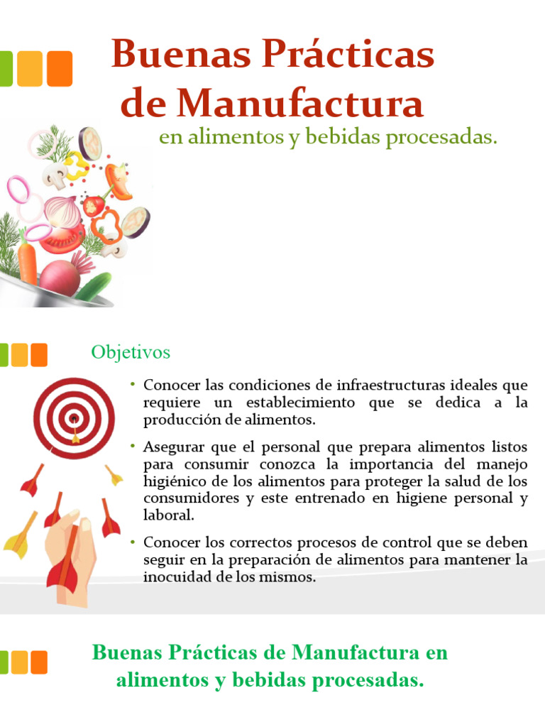 Buenas Prácticas de Manufactura | PDF | Alimentos | Lavado de manos