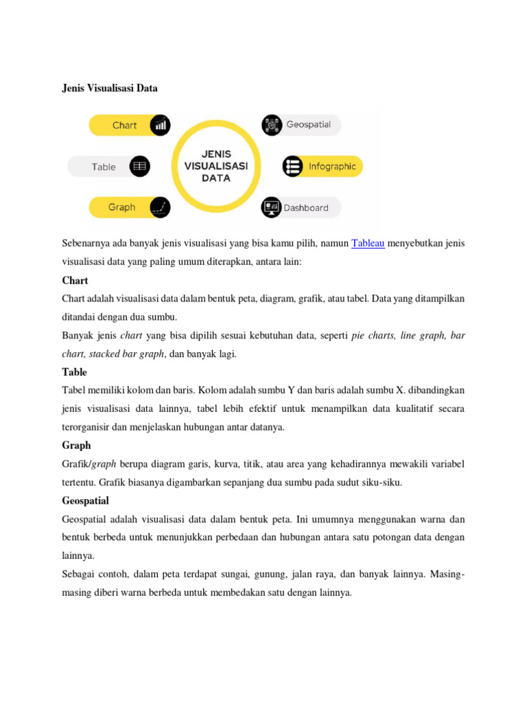 P6 Jenis Visualisasi Data | PDF