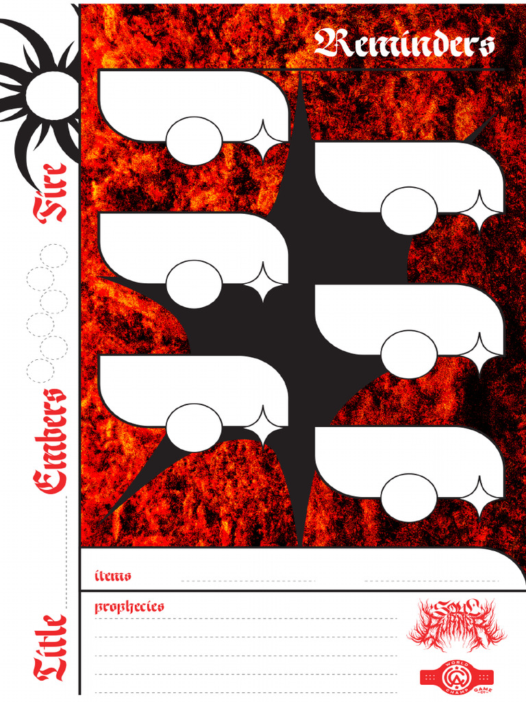 SB Character Sheet | PDF