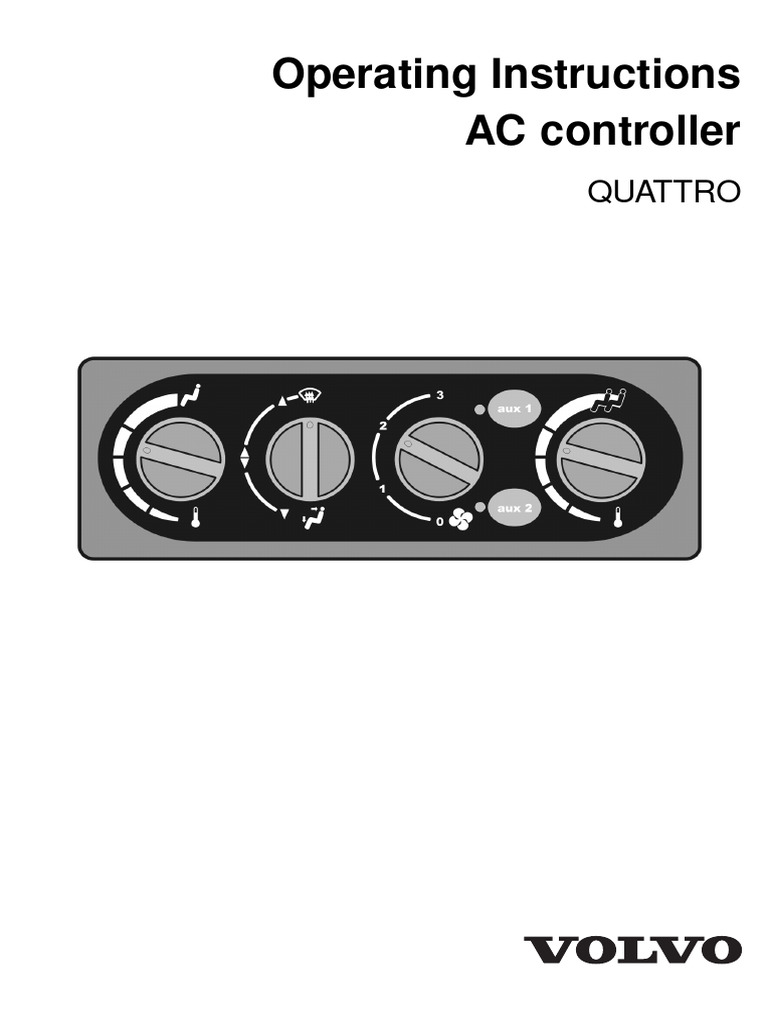 Ac Controller Quattro Eng | PDF | Vehicles | Motor Vehicle