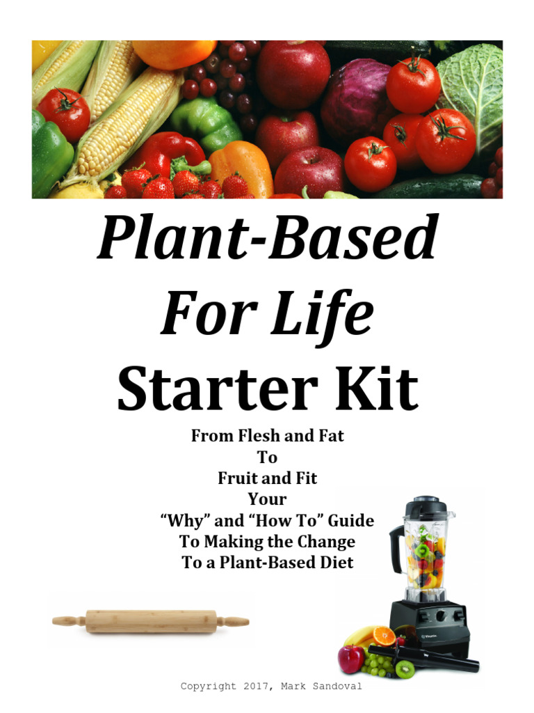 Plant Based Starter Kit With 2 Week Recipes | PDF | Diet (Nutrition ...