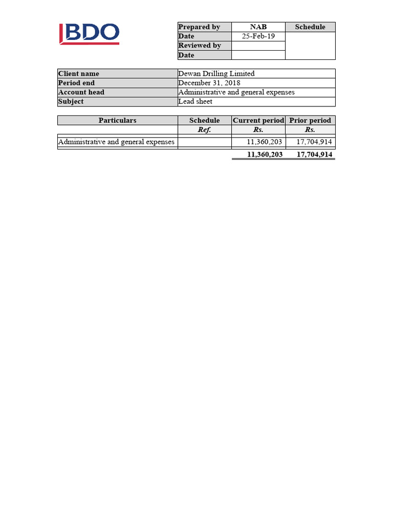 G4 Admin Expenses Download Free PDF Expense Salary