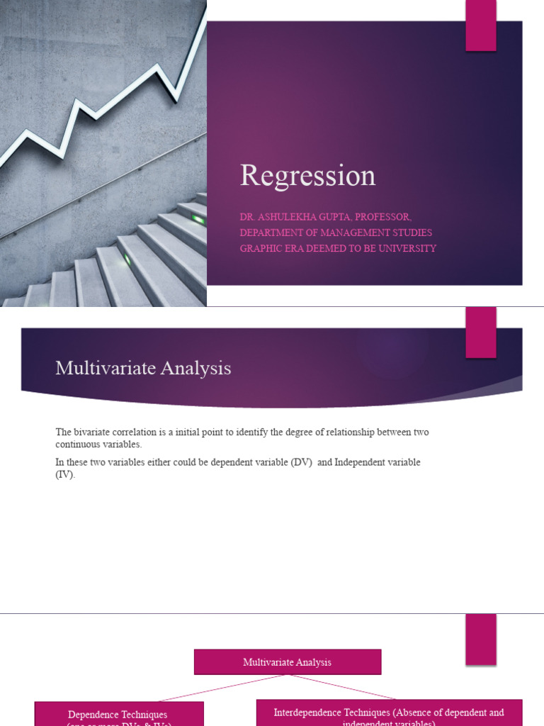 Regression | PDF | Multicollinearity | Errors And Residuals