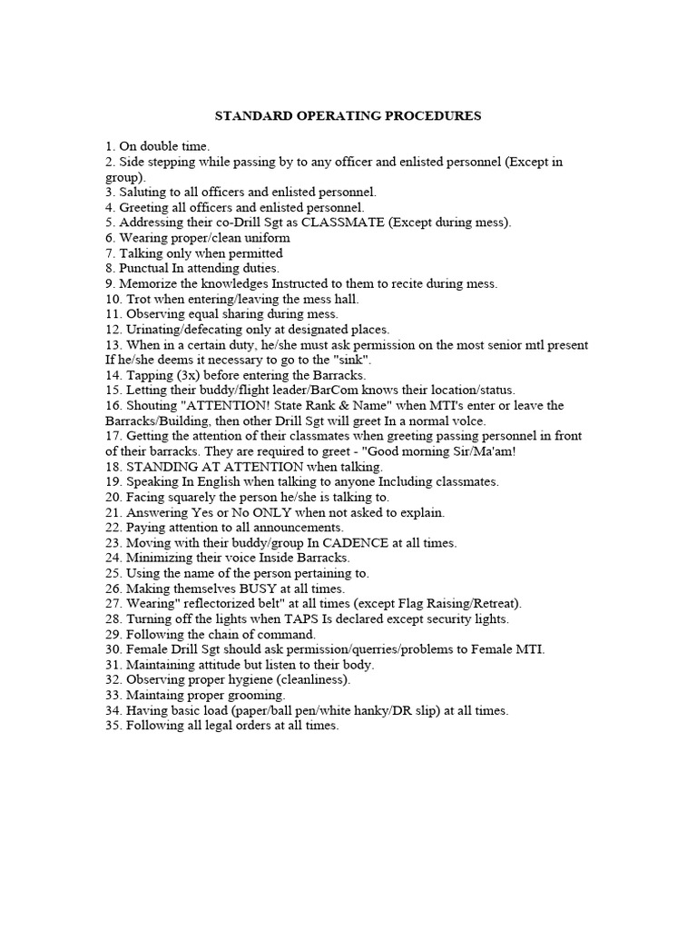 ROTC-KNOWLEDGES | PDF