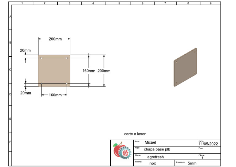 Chapa Base PLB | PDF