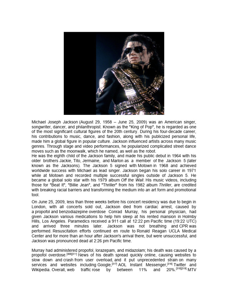 Ingles | Download Free PDF | Michael Jackson