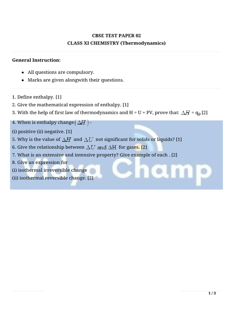 Very Good Note by Best Teacher SJDJDJDJ | PDF | Enthalpy | Gases