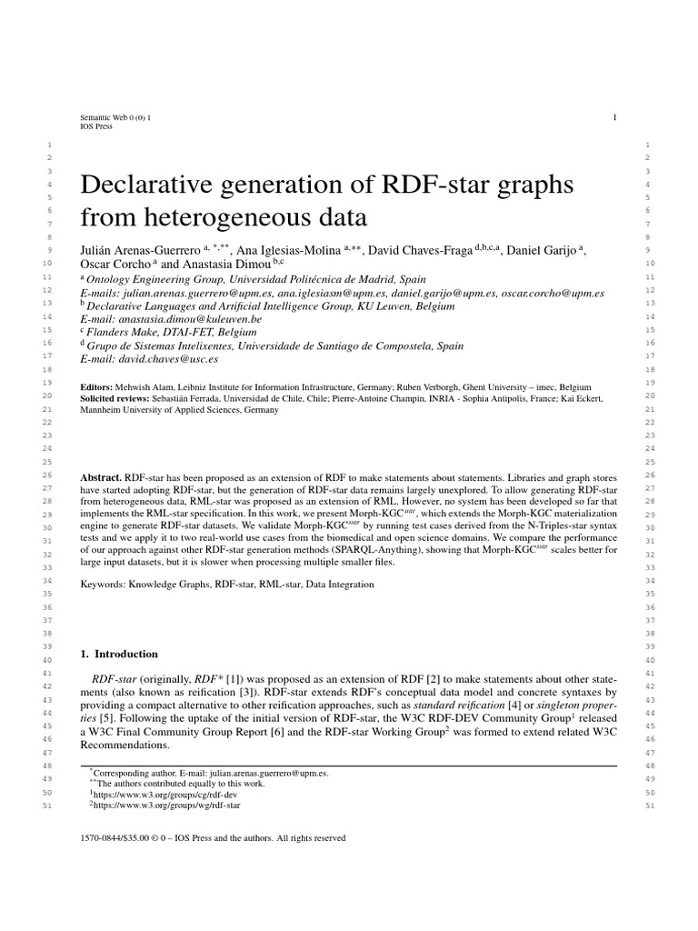 SWJ 3602 | PDF | Resource Description Framework | Information Retrieval