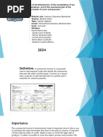 Caricom Invoice Blank | PDF | Invoice | Cargo