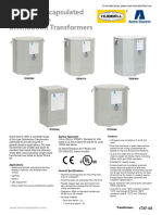 Starlite® Transformer Specifications | PDF
