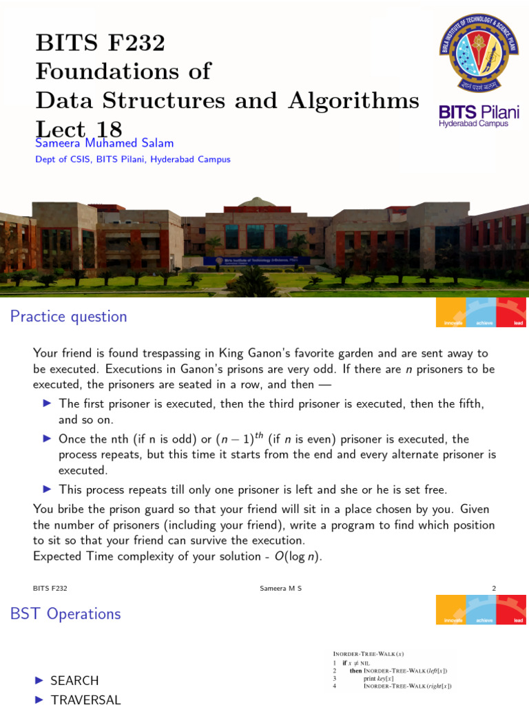 Lect 18 2024 Pdf Algorithms And Data Structures Algorithms