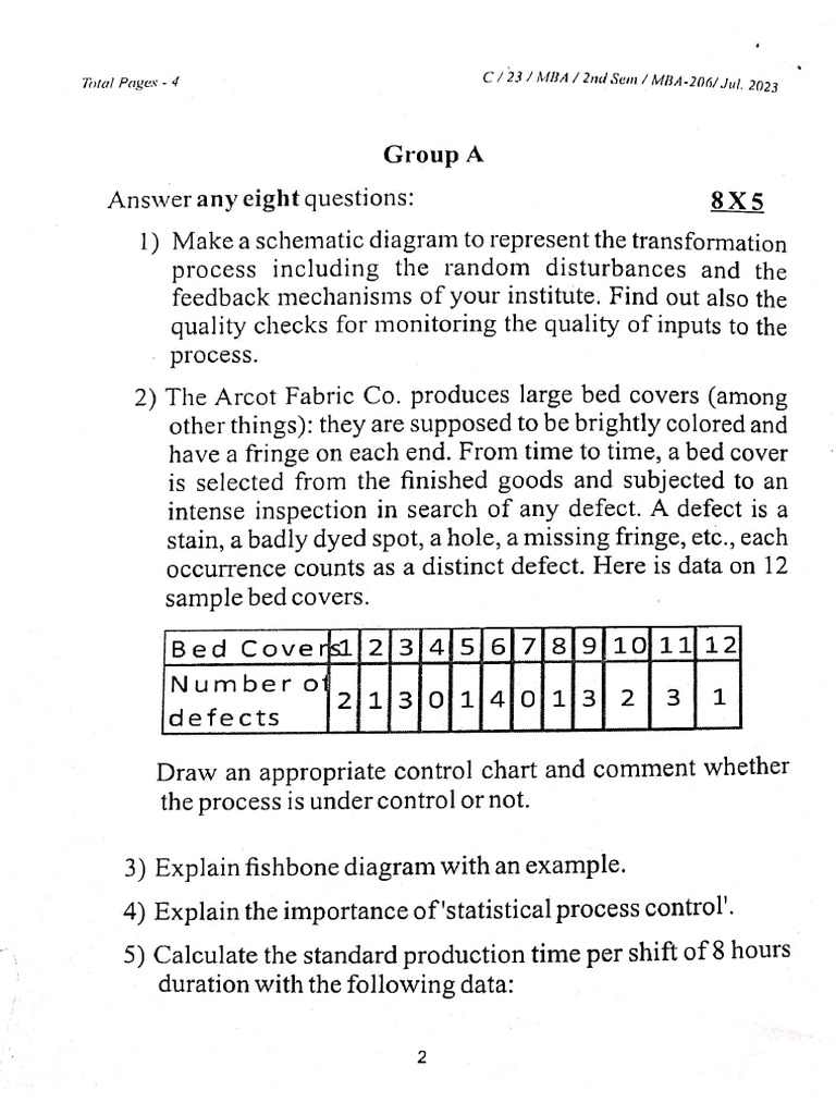 Production & Operations Management | PDF