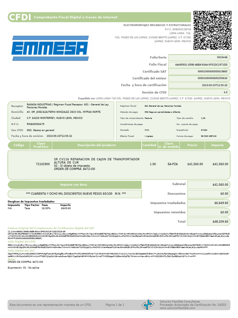 CFDI_Plantilla | PDF | Dinero | Economias