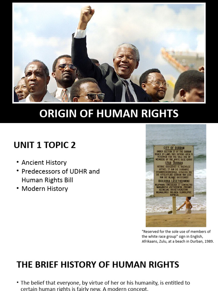 Origin of Human Rights | PDF | Justice | Crime & Violence