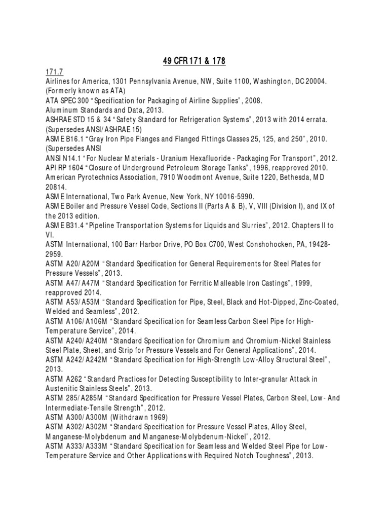 PHMSA 2013 0260 0003 - Attachment - 1 | PDF | Pipe (Fluid Conveyance) | Steel