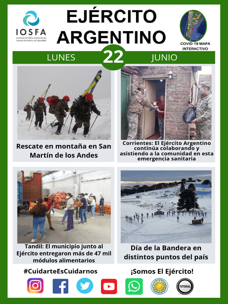 Rescate y Asistencia del Ejército Argentino | PDF