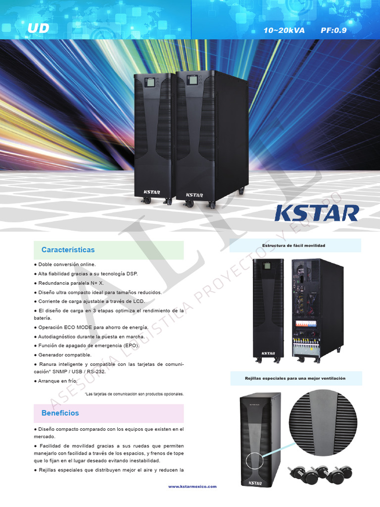 Kstar UD20 | PDF | Electricidad | Ingenieria Eléctrica