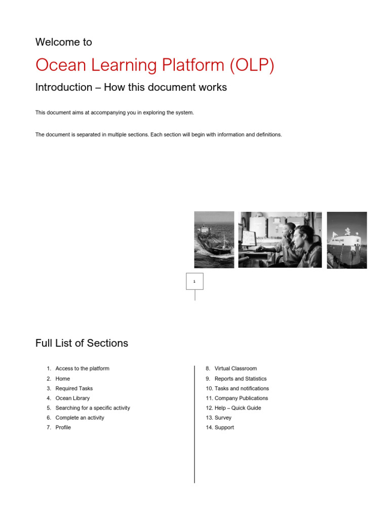 OLP-Crew-User-Guide_EN | Download Free PDF | Login | Password