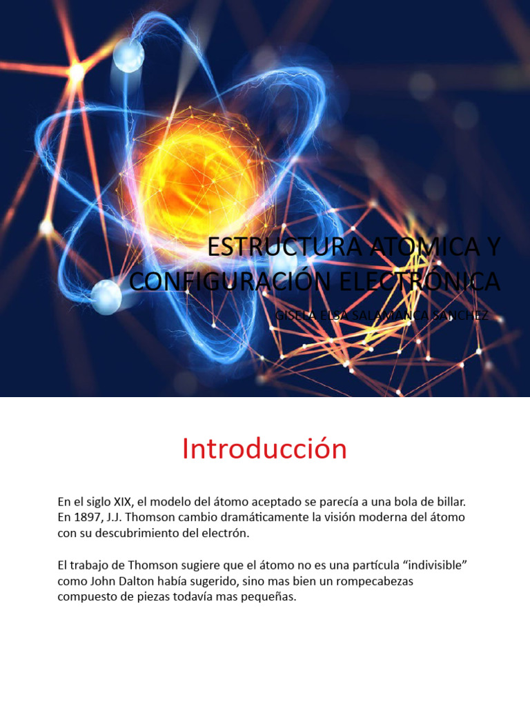 teoria atomica | PDF | Átomos | Electrón