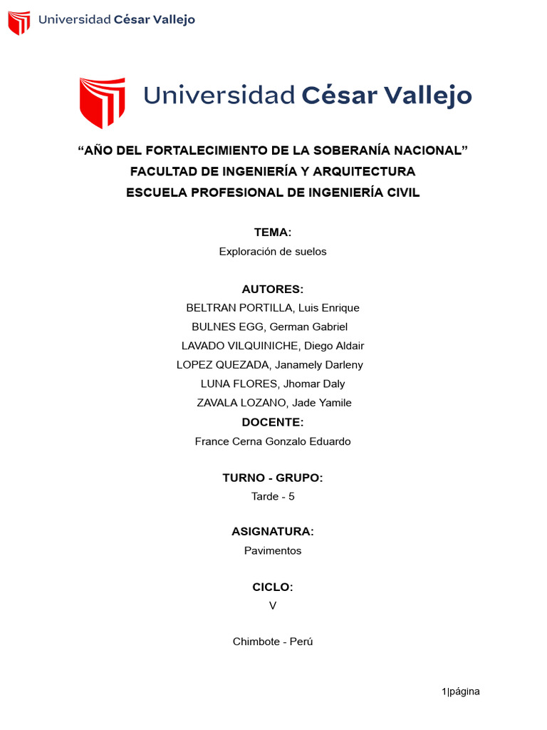 Métodos de Exploración de Suelos | PDF | Perforación | Suelo