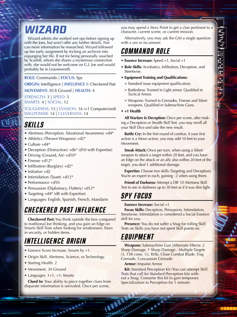 Gij RPG Pregen Commando Wizard Writeup | PDF
