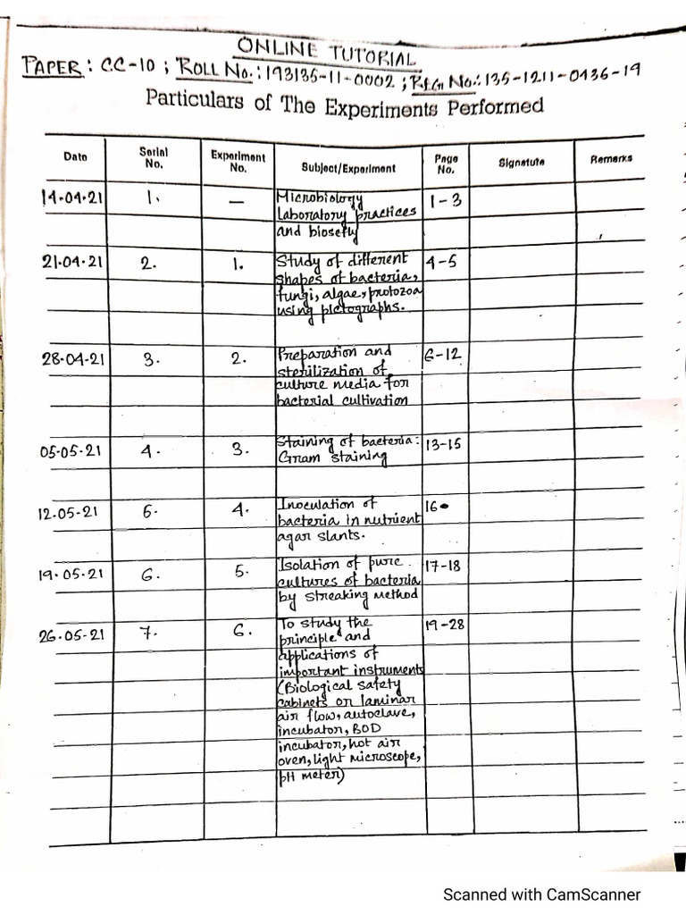 Microbiology Laboratory Practices and Biosafety | PDF