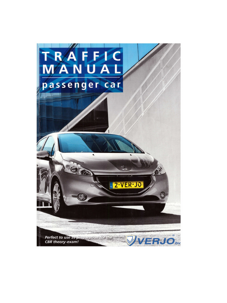 Traffic Manual Passenger Car | PDF | Traffic | Road