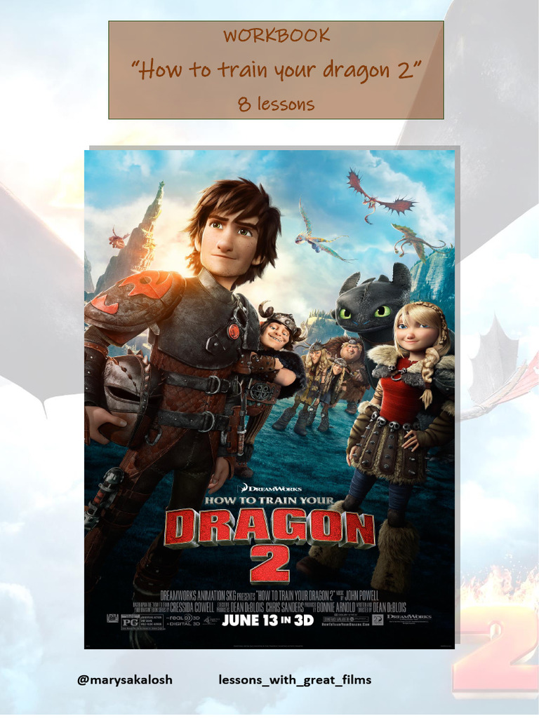 Workbook How to Train Your Dragon 2 | PDF