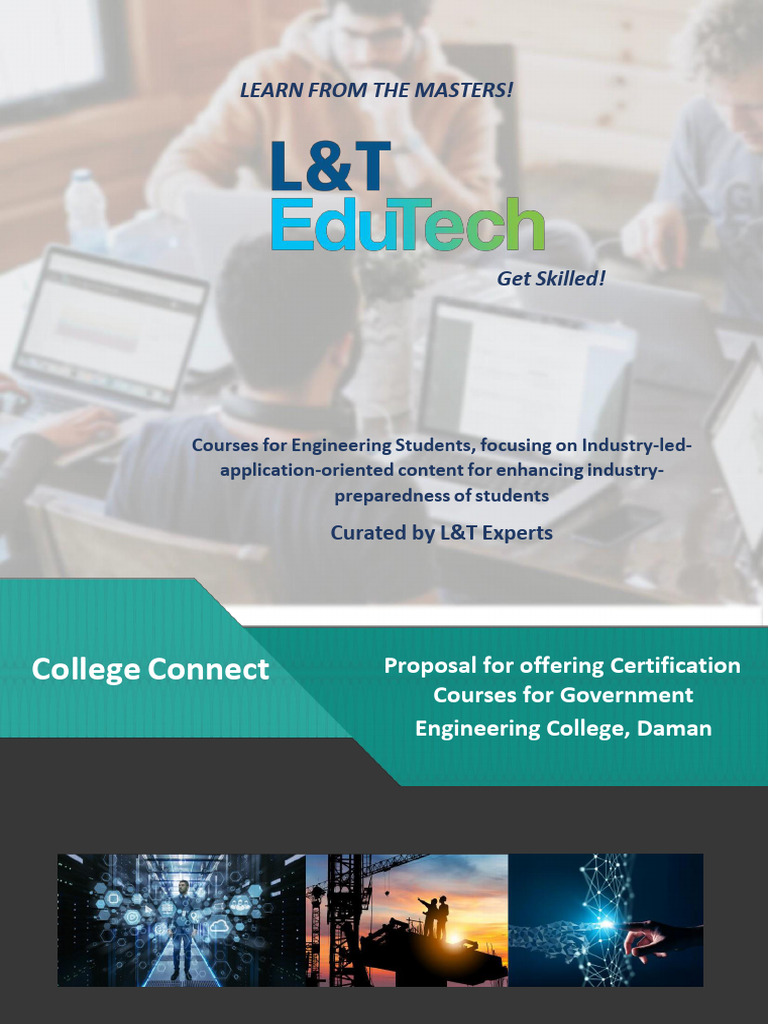 L&T EduTech Proposal For GEC Daman - R1 | PDF | Educational Technology ...