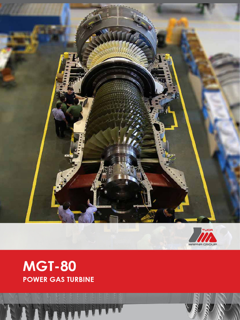 MGT 80 | PDF | Gas Turbine | Turbine