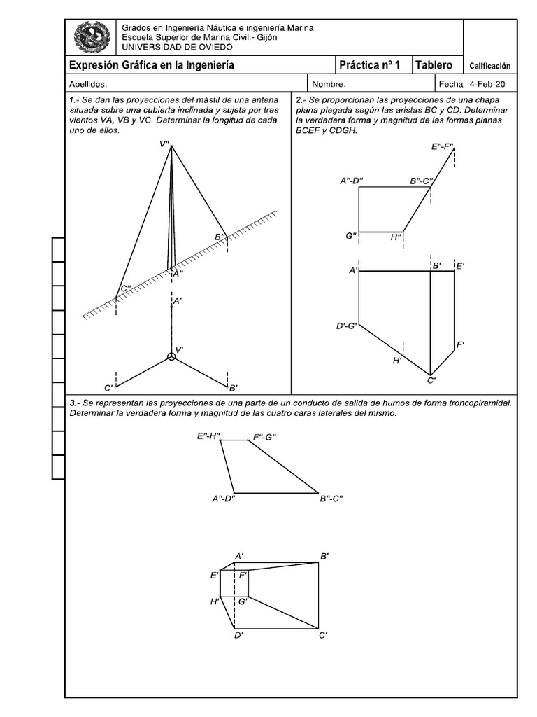 Practica 1 (Tablero) Enunciado | PDF
