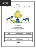 Class 10 Waste Management Project | PDF