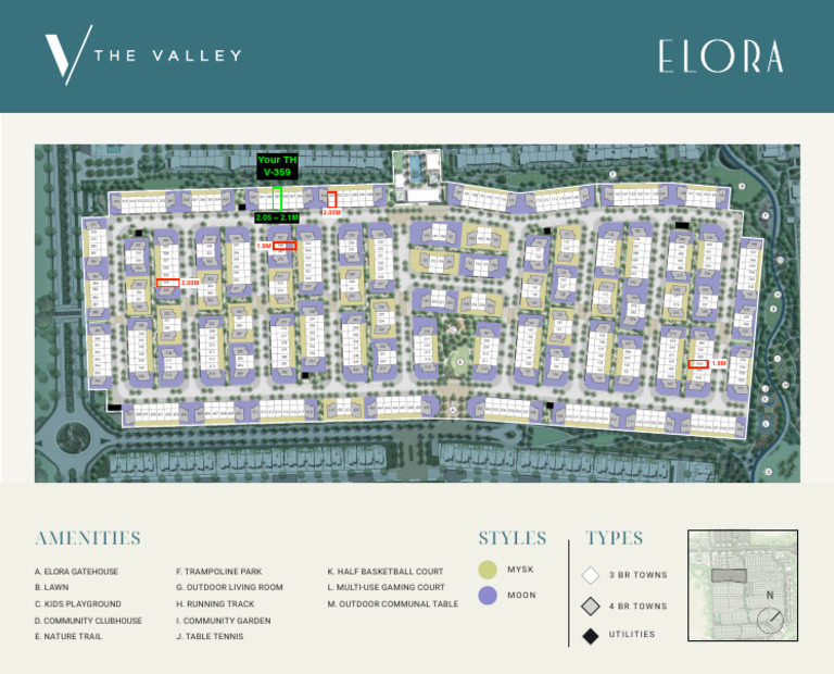 Elora the Valley Cluster Map | PDF