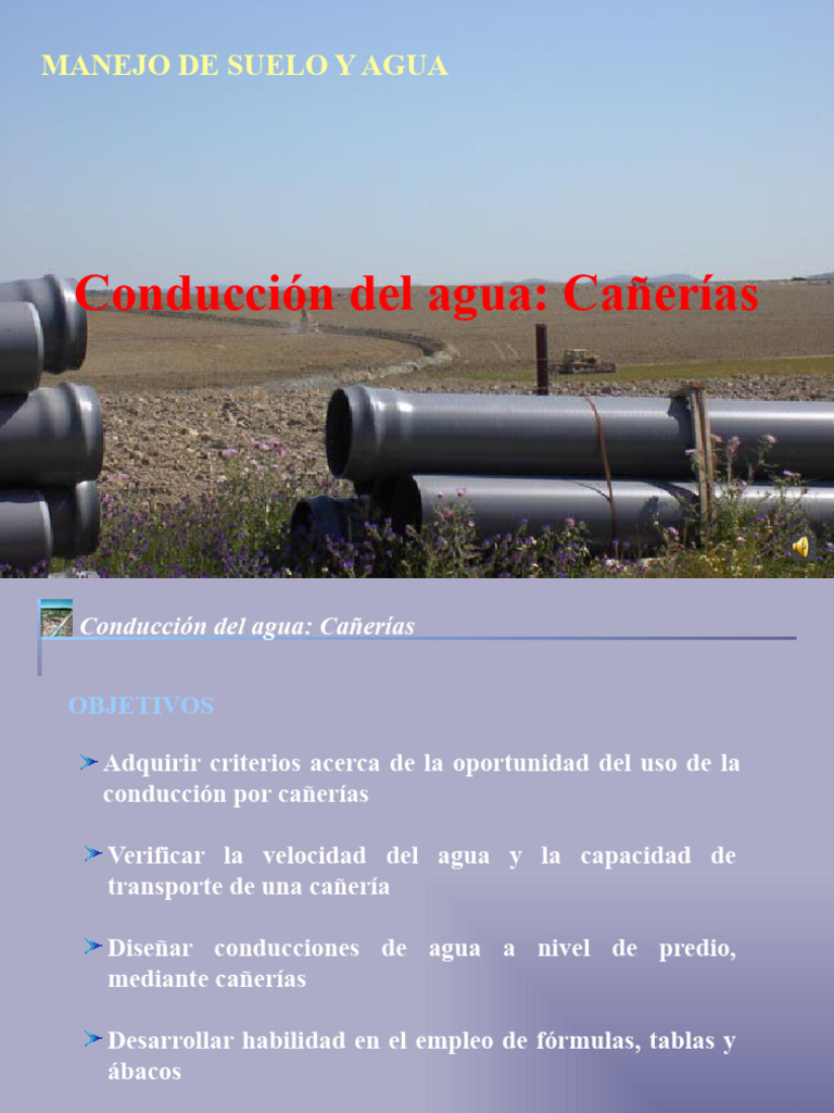 6 MSyA Conducción Mediante Cañerías - PPT Nico Con Grabacion | PDF ...