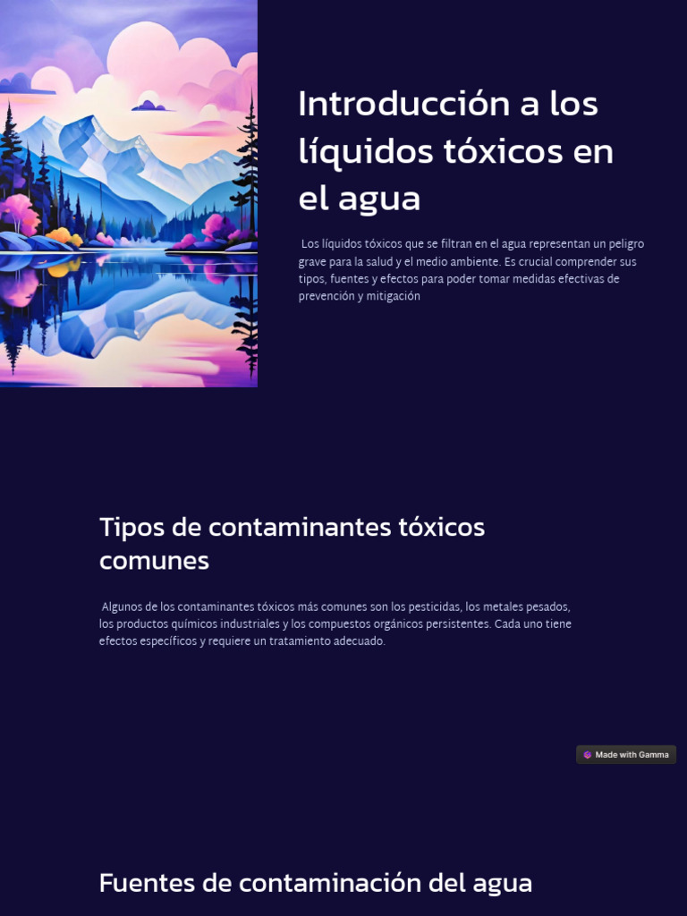 Introduccion-a-los-liquidos-toxicos-en-el-agua | Descargar gratis PDF ...
