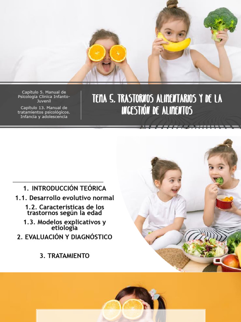 Tema 5. Trastornos de La Conducta Alimentaria | Descargar gratis PDF | Terapia de conducta ...