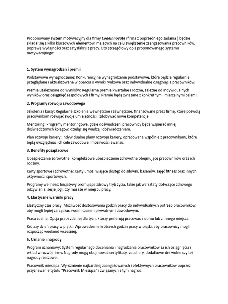 Zadanie 8 Zasady Gospodarki Rynkowej I Organizacji | PDF