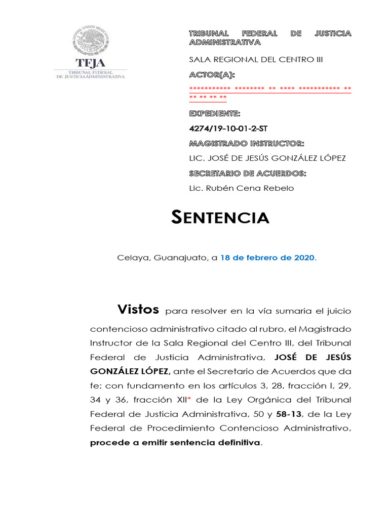 Sentencia Profeco Motivacion Cuantificacion Multa | PDF | Multa (pena) | Protección al Consumidor