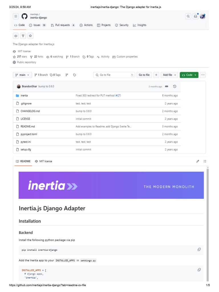 inertiajs-docs | PDF | Computer Programming | Computing