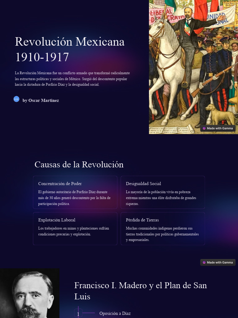 Revolucion Mexicana 1910 1917 | Descargar gratis PDF | revolución mejicana | México