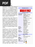 Guía de Resident Evil 2 | PDF | Juego de azar | Videojuegos