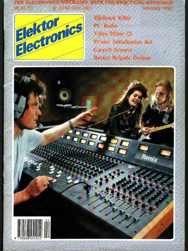 Elektor-1990-02 (Feed Back Killer) | PDF | Telephone | Telecommunications