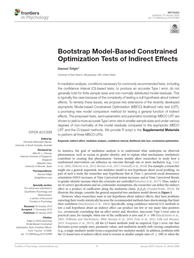 Fpsyg 10 02989 | PDF | Bootstrapping (Statistics) | Resampling (Statistics)